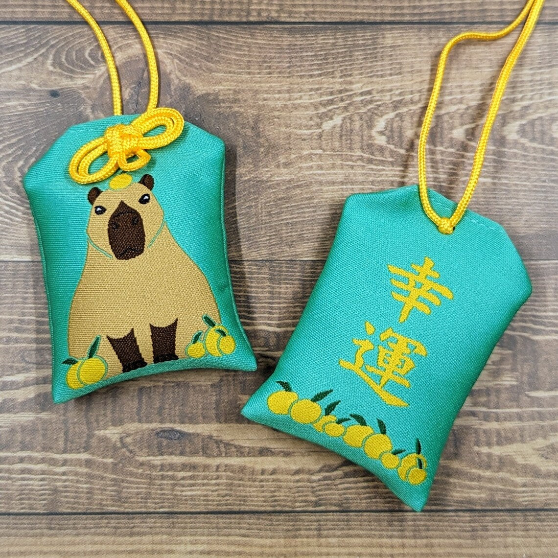 Capybara Omamori Lucky Charm – DeguArts