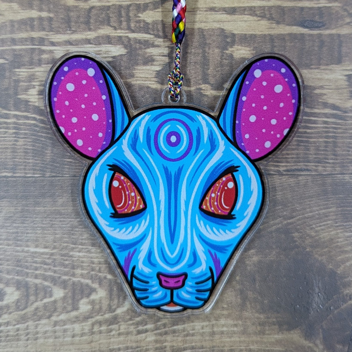Rat Acrylic Charm – DeguArts
