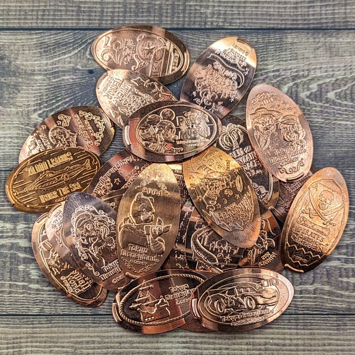 Tokyo Disney Mystery Elongated Coins – DeguArts